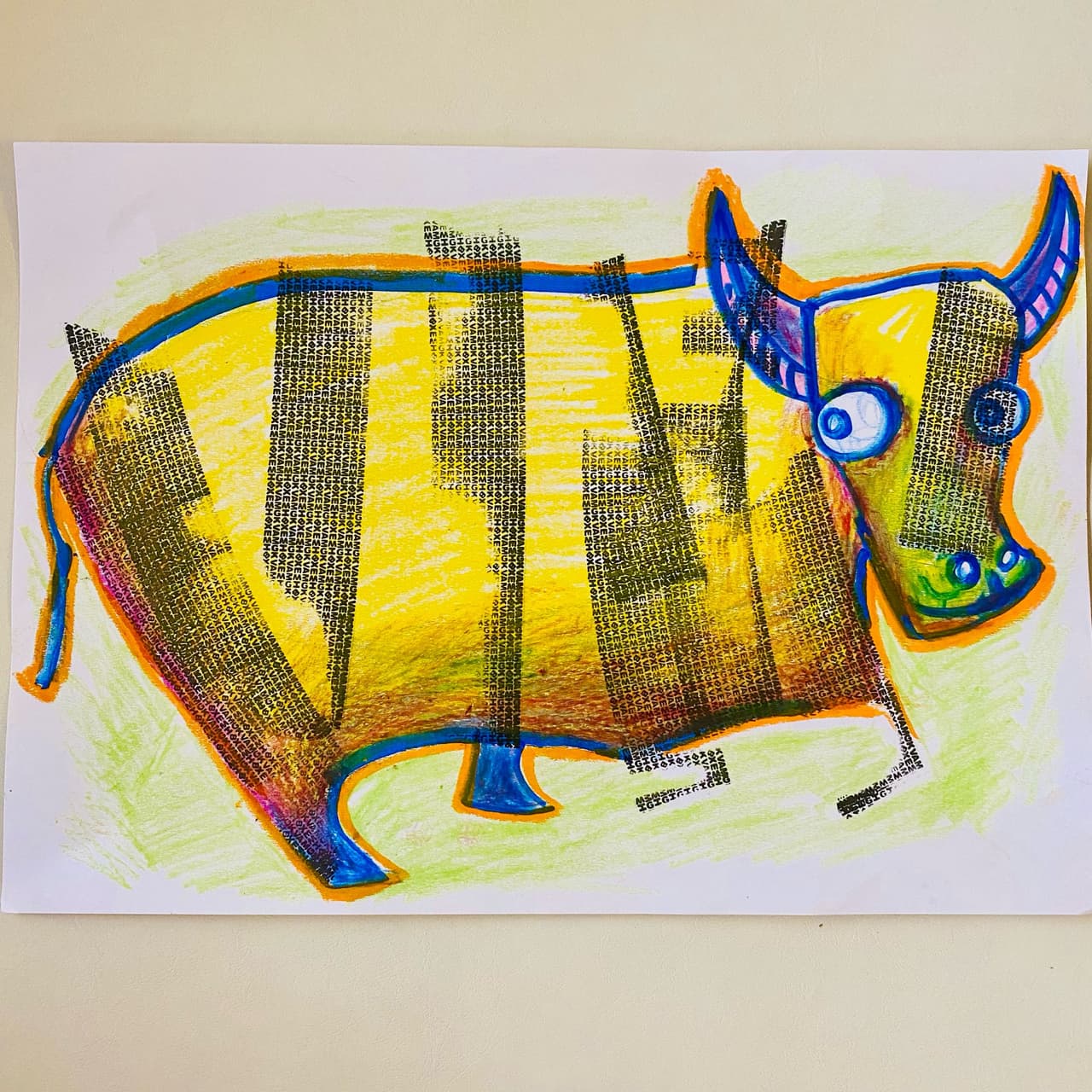 我和兩歲寶寶的共同塗鴉 - 插畫板 | Dcard