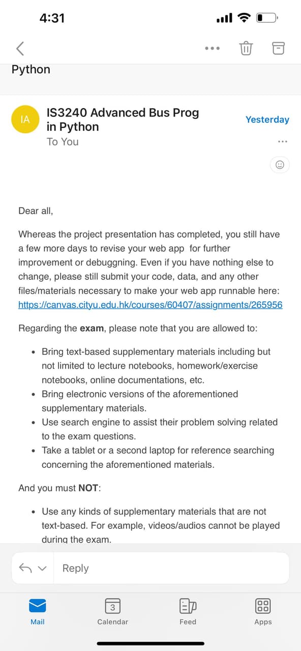 IS3240 Exam - 香港城市大學板 | Dcard