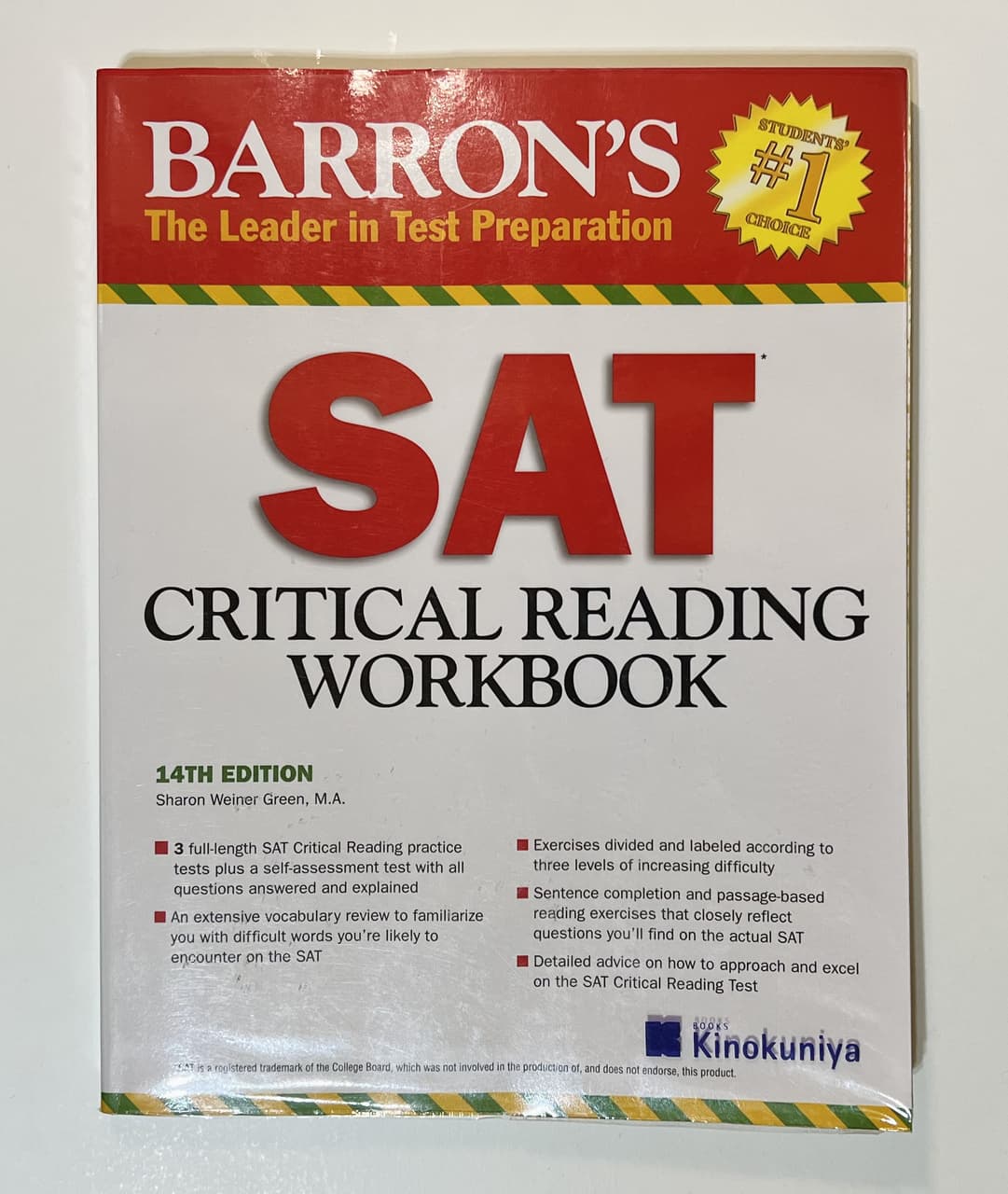 #其他英文檢定 售兩本SAT Critical Reading Workbooks 免運費🌟 - 英文檢定板 | Dcard