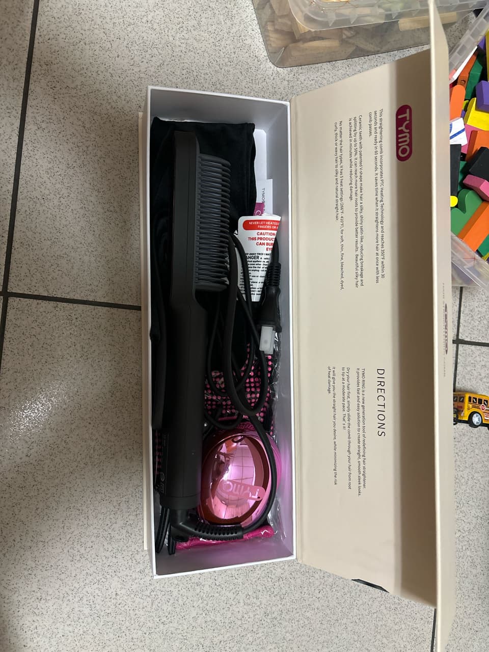 #我要賣 #已出售 TYMO RING-BLACK 直髮梳 - 二手交易板 | Dcard