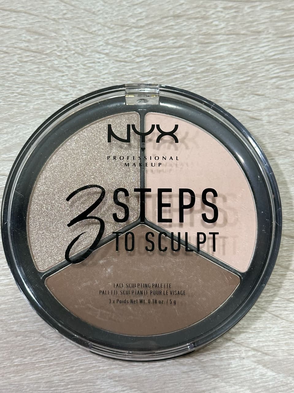#我要賣 NYX三步驟修容/打亮/定妝粉餅 - 二手交易板 | Dcard