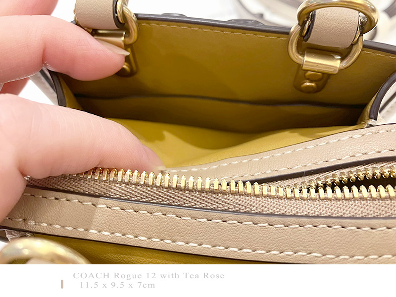 #開箱 Coach Rogue 12 白色茶香玫瑰 - 精品板 | Dcard