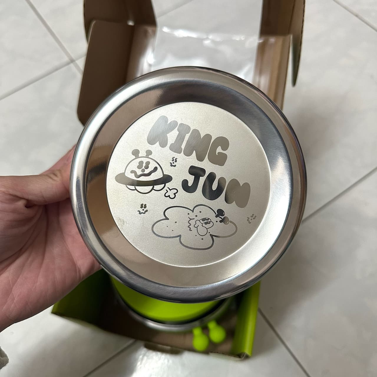 #開箱 KOM x KINGJUN聯名款不鏽鋼便當盒 ️可微波、電鍋、氣炸鍋也行真的超方便～ - babyling (@amberbabyling) | Dcard