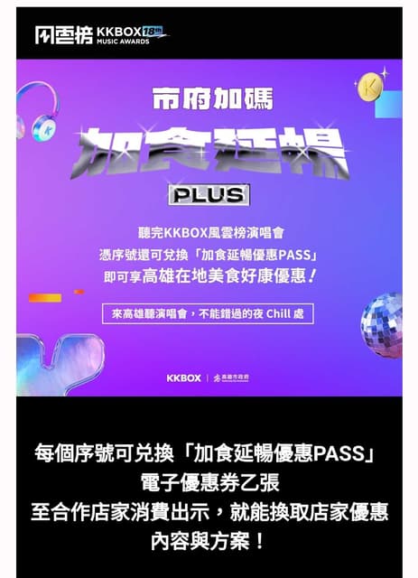 （已贈出）#贈送 kkbox加食延暢序號2組 - 票券交流板 | Dcard