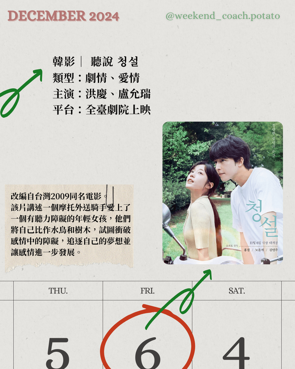 12月新片（照明商店、魷魚遊戲2... - 週末沙發馬鈴薯📅🛋️🥔 (@weekend_couch_p) | Dcard