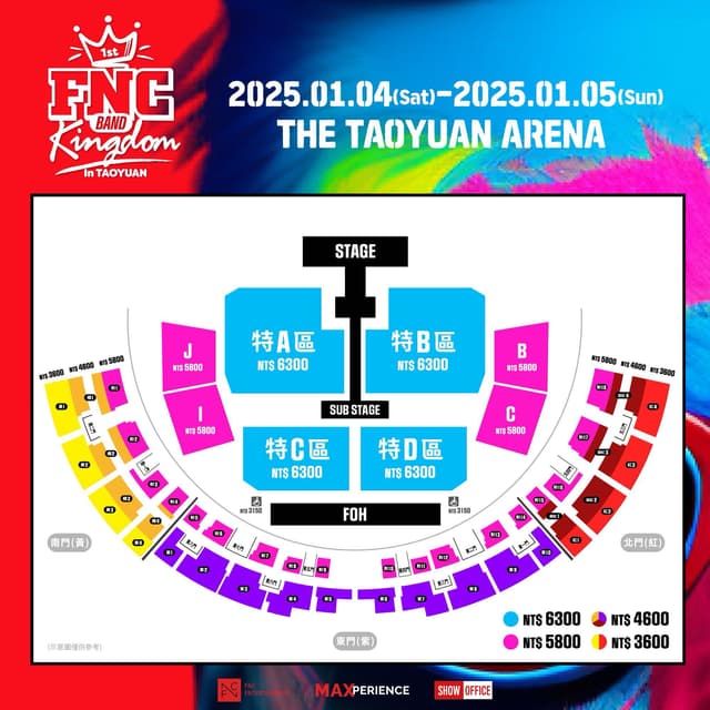 #讓票 1/4 FNC BAND KINGDOM(已售出） - 票券交流板 | Dcard