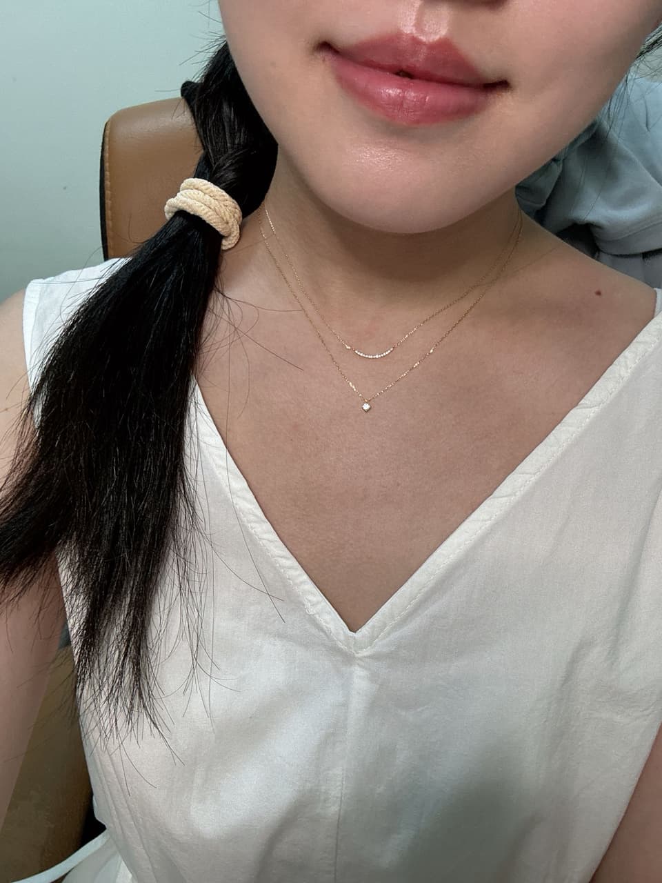 #分享 《ete飾品分享》-單鑽項鍊疊戴式 - 珠寶飾品板 | Dcard