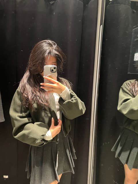 #分享 161cm ZARA試穿分享 挖到特價外套💚 - 穿搭板 | Dcard