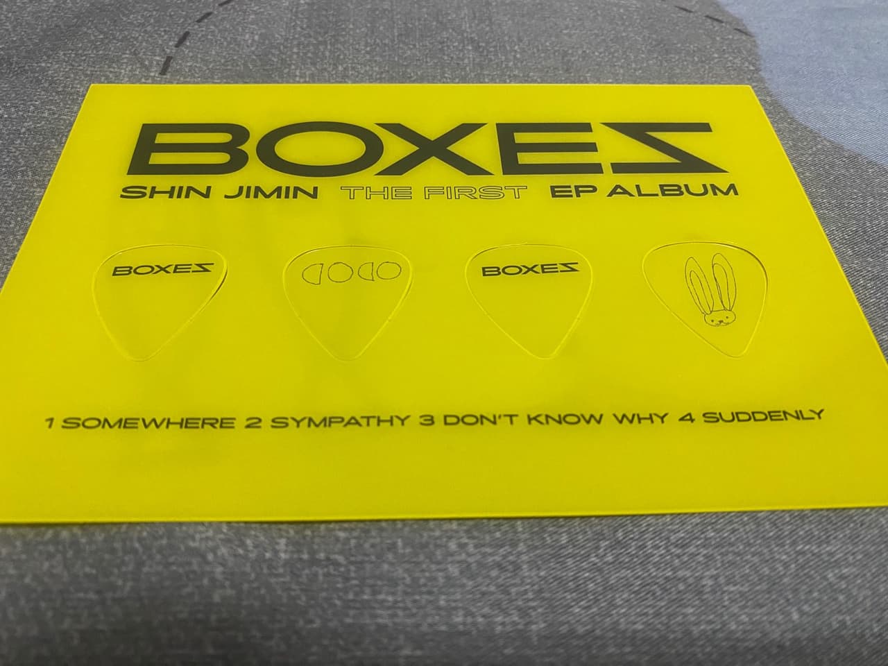 #閒聊 申智珉 BOXES 專輯開箱 📦 - 追星板 | Dcard