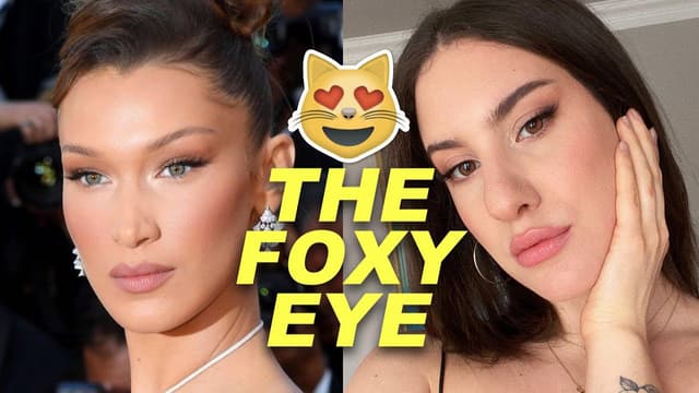 嘗試最近youtube很多人拍的foxy eyes - 美妝板 | Dcard