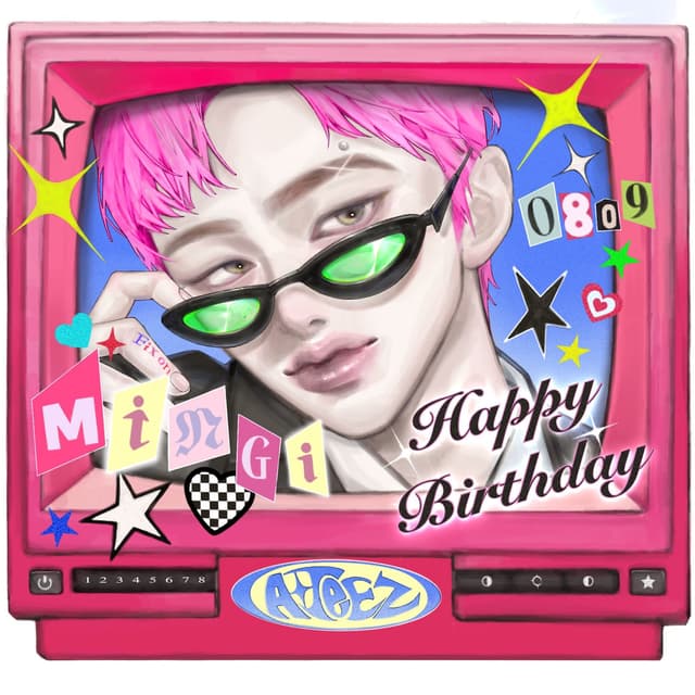 #分享 𝘼𝙏𝙀𝙀𝙕 𝙁𝙖𝙣𝙖𝙧𝙩 | 𝟬𝟴𝟬𝟵 𝙃𝙖𝙥𝙥𝙮 𝘽𝙞𝙧𝙩𝙝𝙙𝙖𝙮 𝙈𝙞𝙣𝙜𝙞 - ATEEZ板 | Dcard