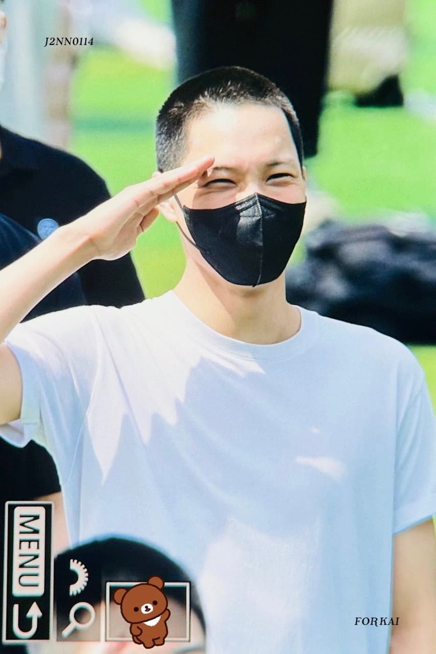 #分享 𝟐𝟎𝟐𝟑.𝟓.𝟏𝟏 KAI正式入伍🫡等妮回來🐻 - EXO板 | Dcard