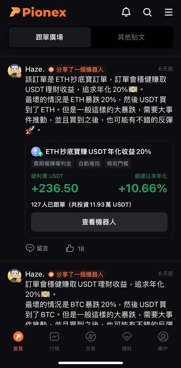 #技術分析 派網BTC/ETH抄底跟單 - 區塊鏈板 | Dcard