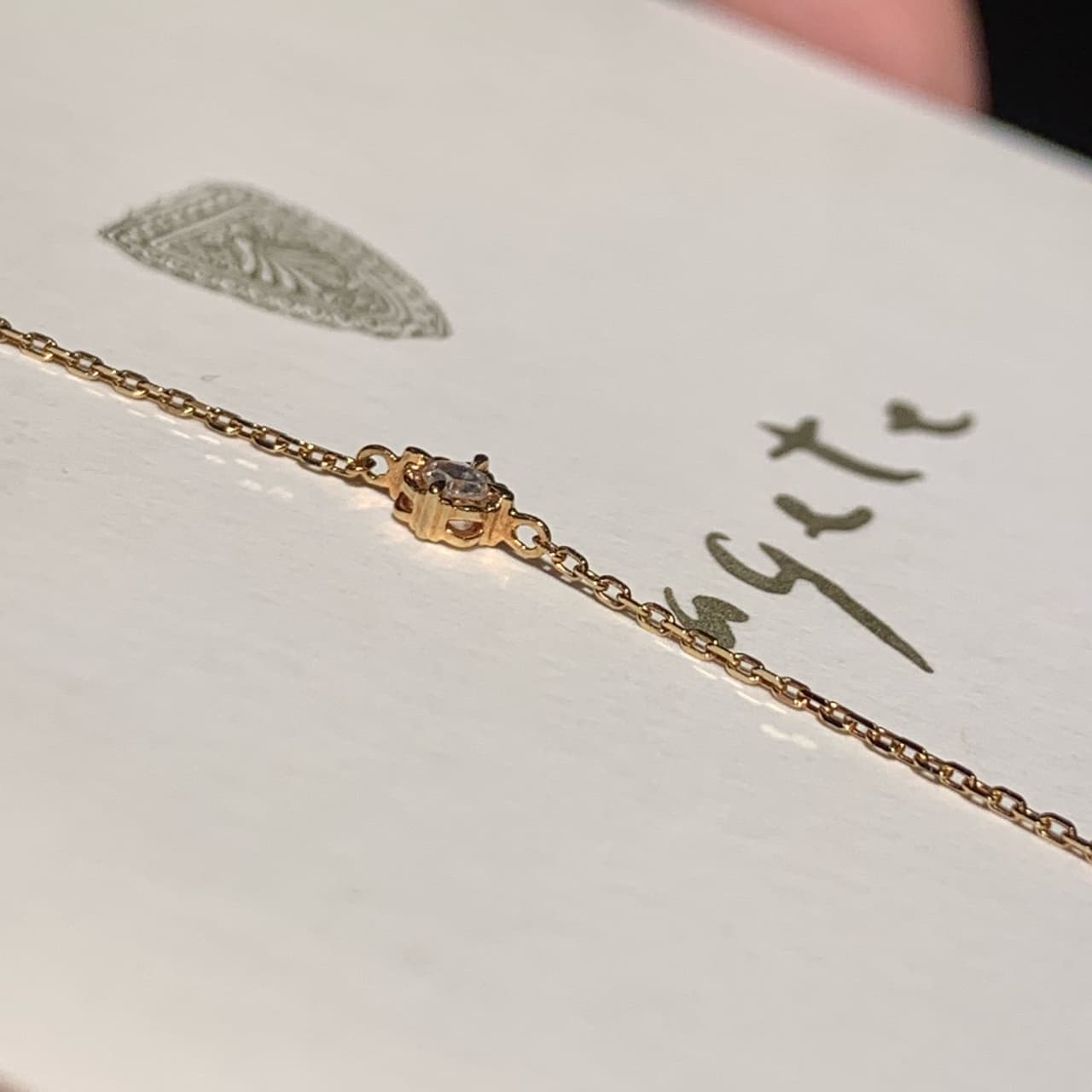 #我要賣 agete 單鑽手鍊 日系輕珠寶（va、ete、nojess、ahkah） - 二手交易板 | Dcard