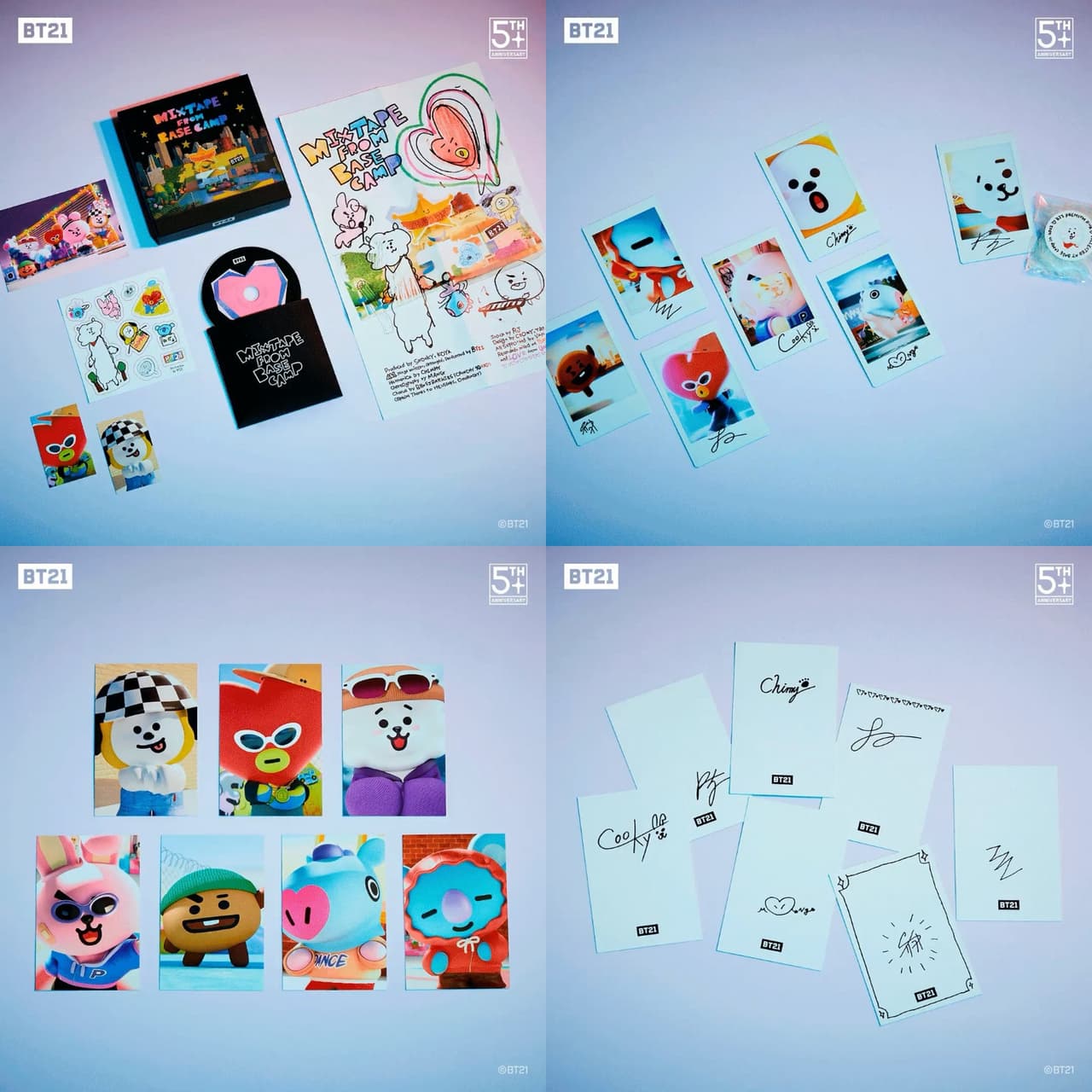 #集中討論 睽違五年首次回歸！BT21 & 五週年快樂🎊 - BTS板 | Dcard