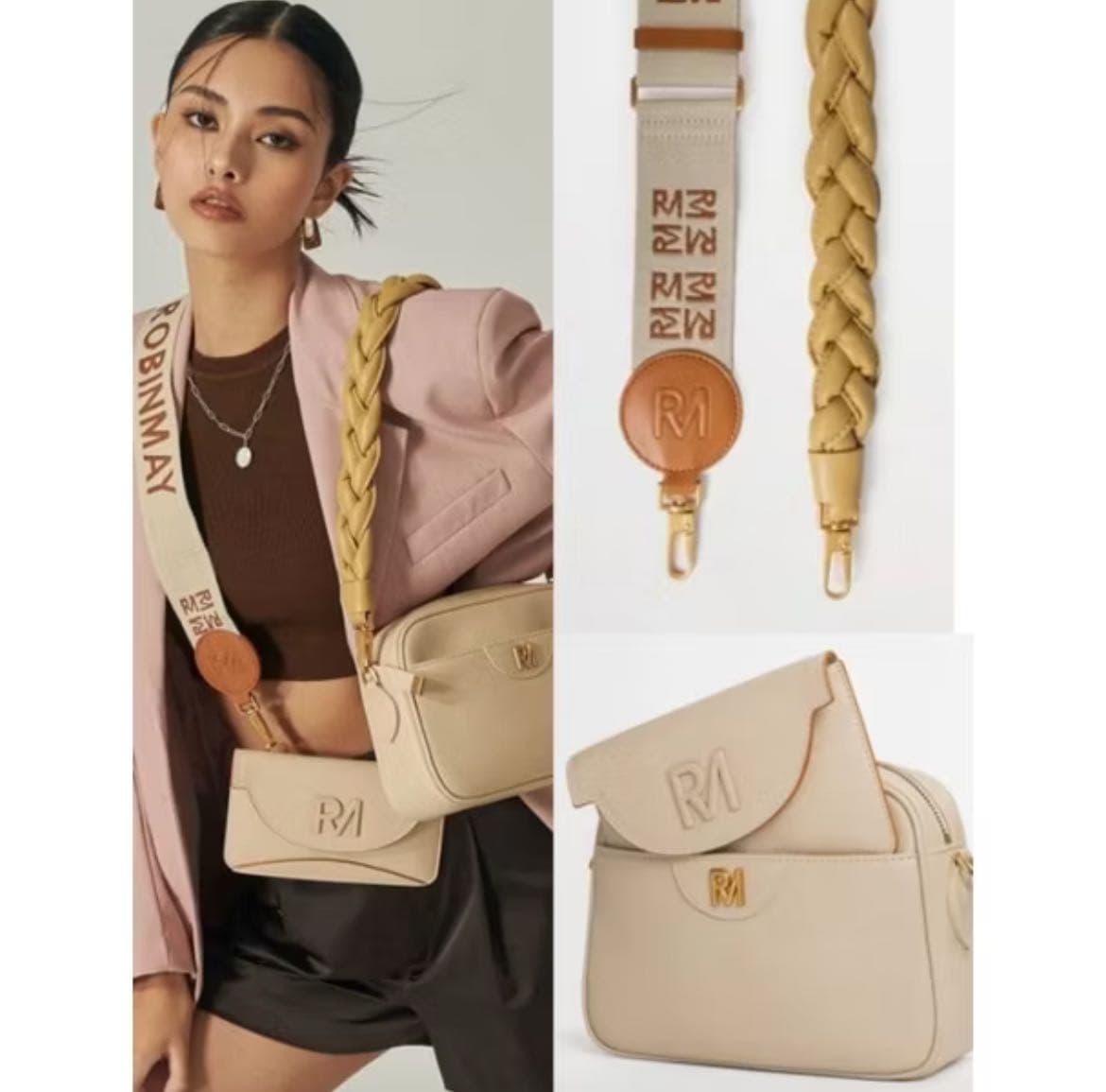 #我要賣 售出 ROBINMAY野漾叢花斜背包 - 二手交易板 | Dcard