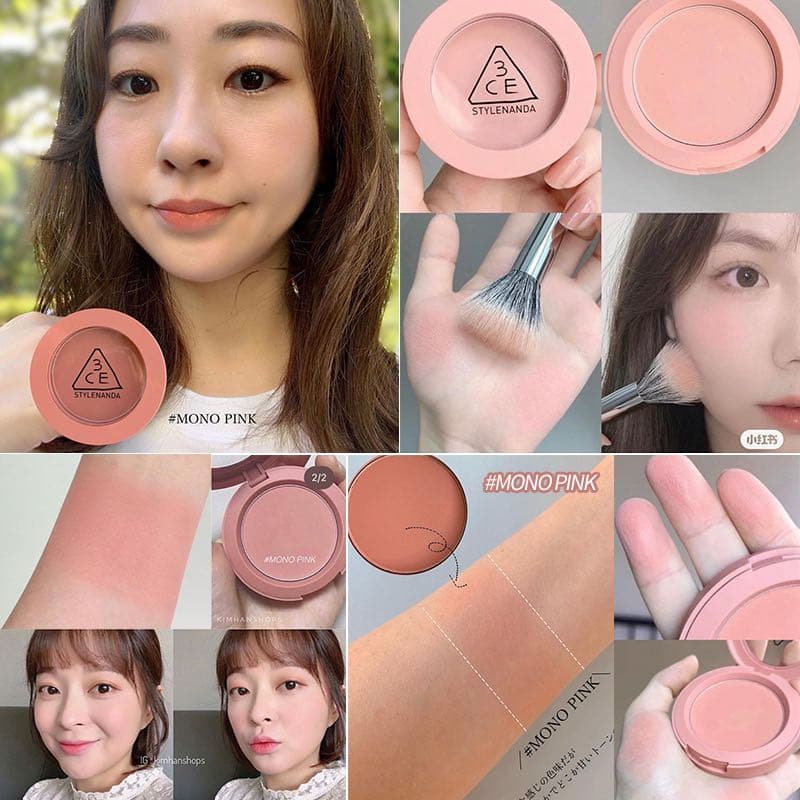 3CE超顯色腮紅🍑🩷給妳滿滿好氣色😻日常/約會妝 - 芝芝｜購物芝旅 (@hannee) | Dcard