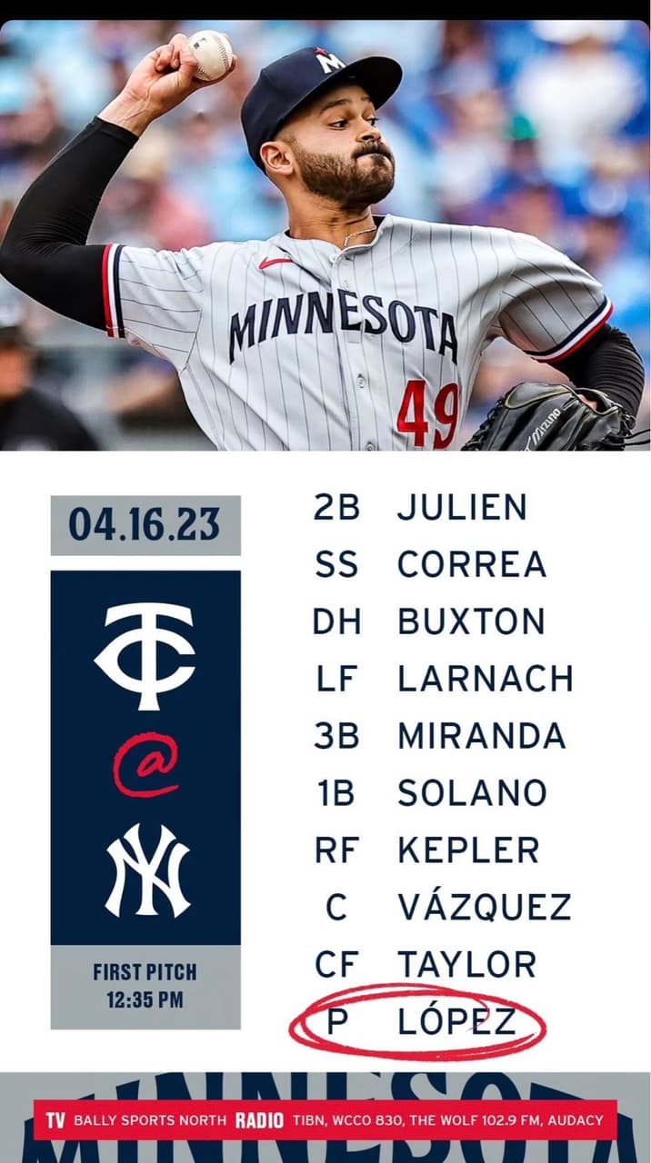 #賽事討論 2023.4.17 （一）明尼蘇達雙城 MIN（10-5）vs. 紐約洋基 NYY （9-6）賽事討論區 - MLB板 | Dcard