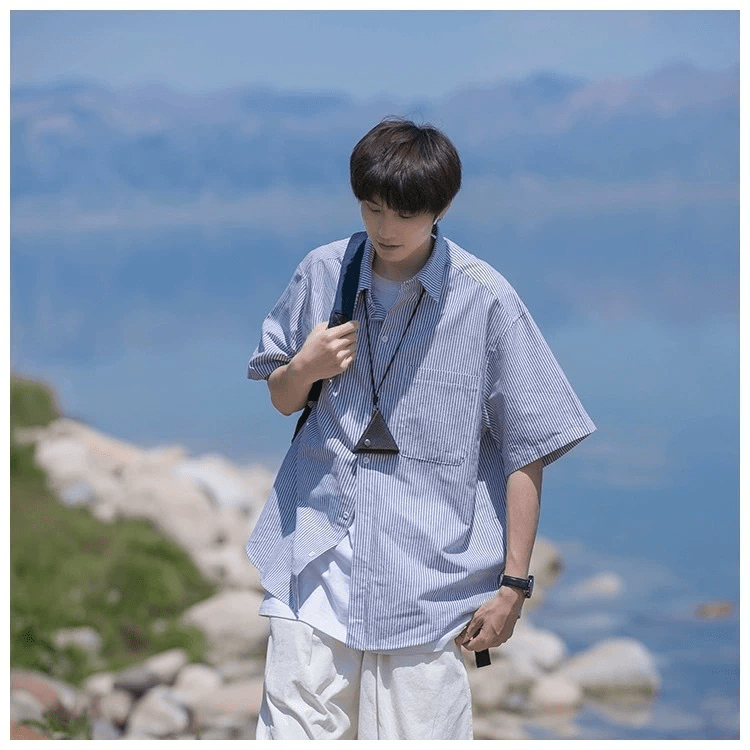 【2025男生夏天穿搭推薦】7款熱議單品！一篇搞懂Clean Fit、City Boy、工裝風！ - 炸蝦 (@vine666) | Dcard