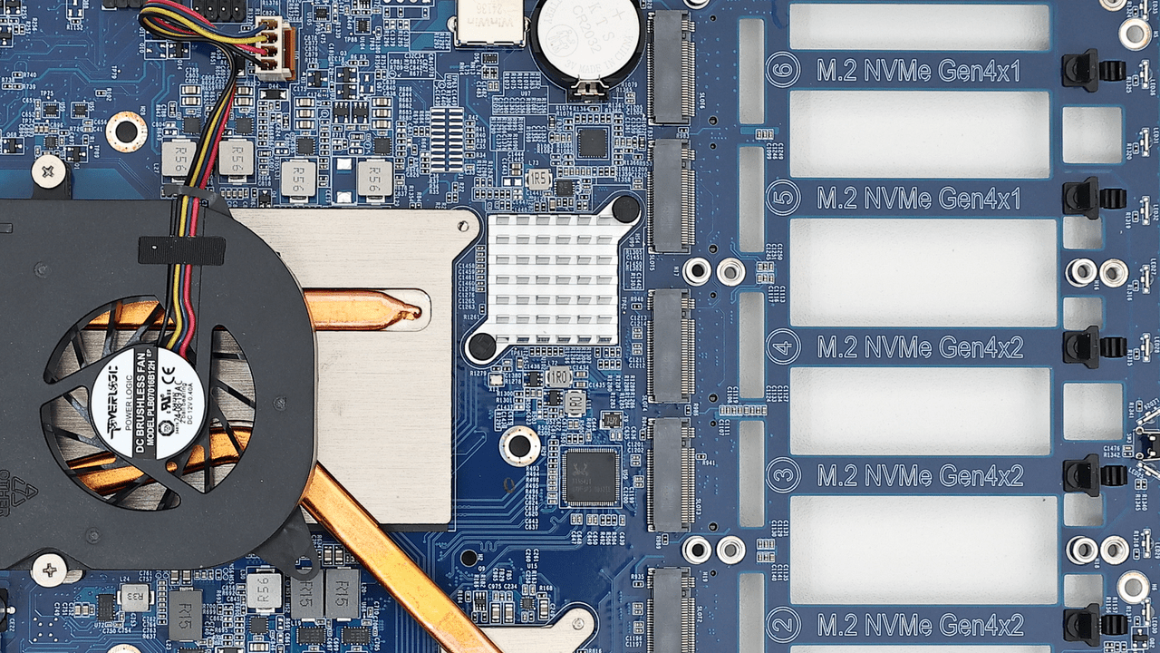ASUSTOR FS68 系列依舊一支獨秀，12 支 M.2、雙 USB4、雙 10GbE、PCIe Gen4 - EnterBox (@enterbox) | Dcard