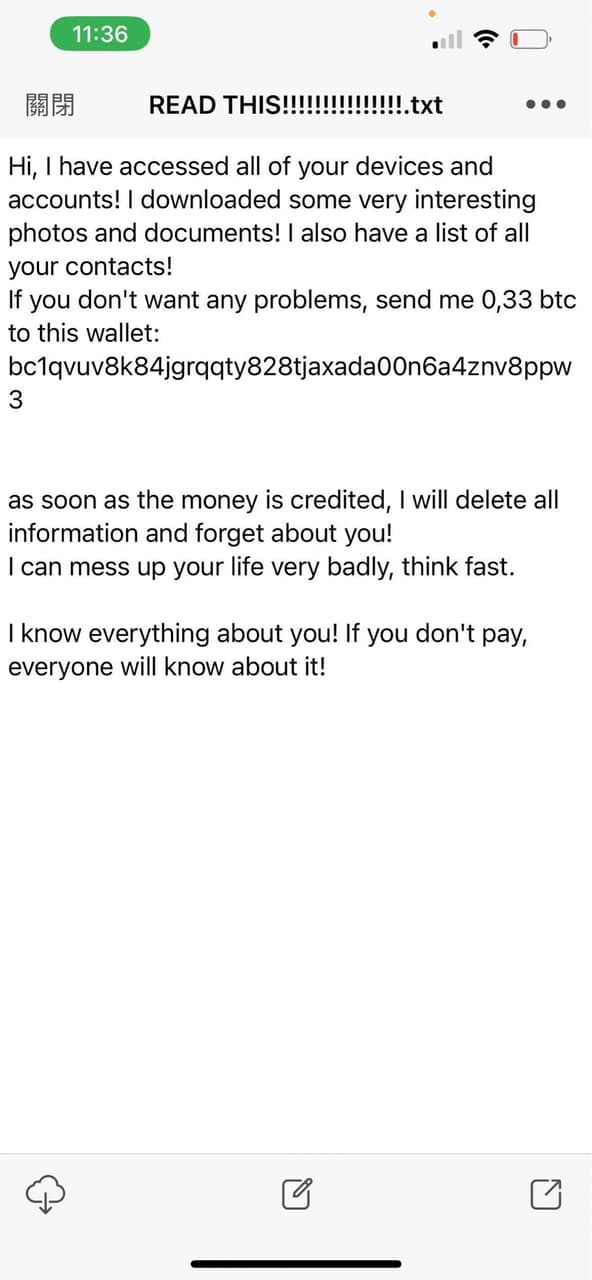 被勒索了 閒聊板 Dcard