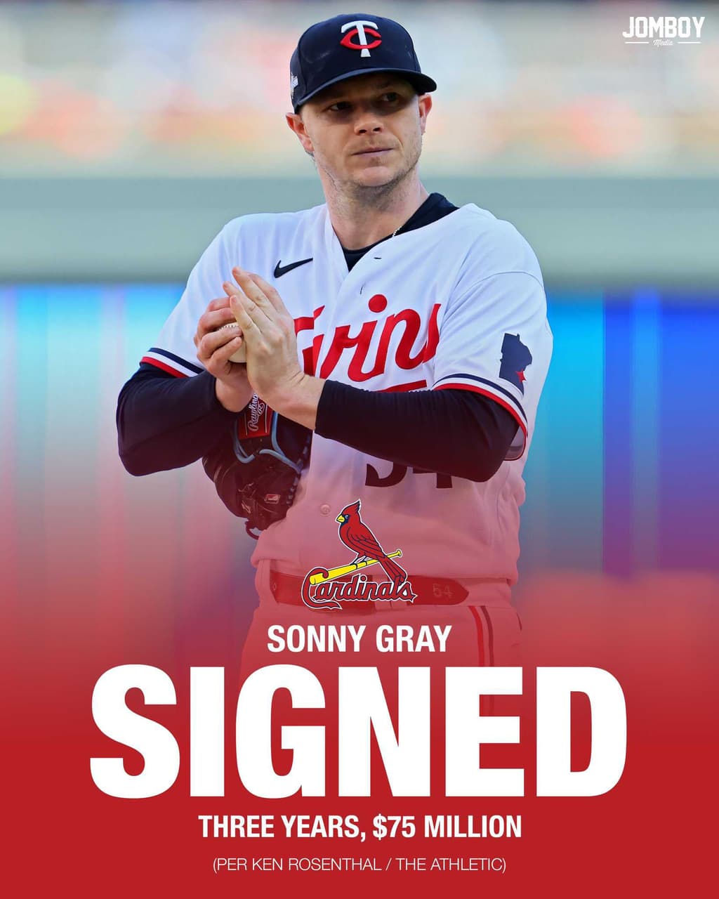 #簽約交易 Sonny Gray與聖路易紅雀簽下3年合約 - MLB板 | Dcard