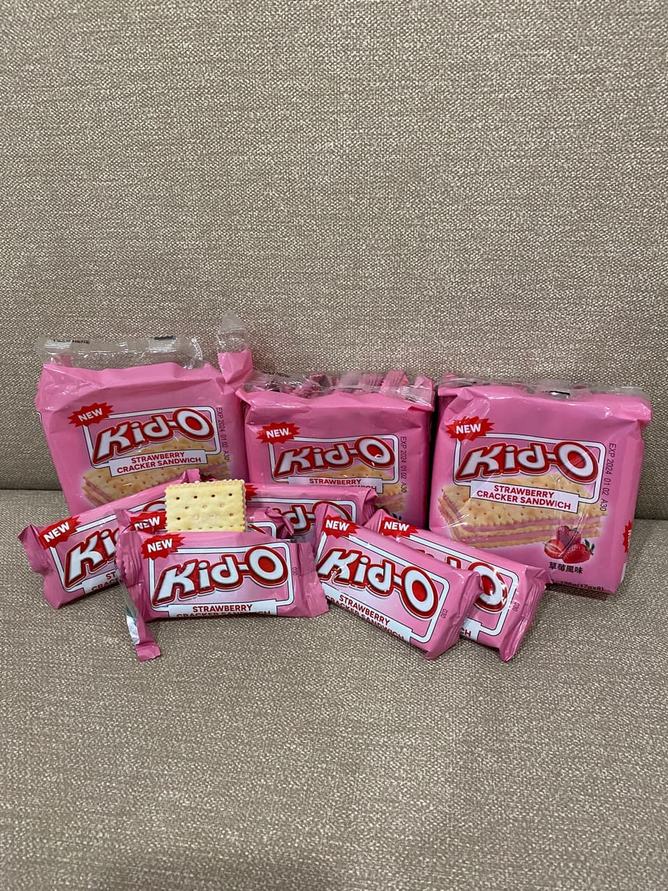 Kid-O三明治餅乾草莓三入組下殺全網最低價只要$99元😍不用卷直接免運🙌🏻 - 壽司Poki｜省錢go🌟 (@sushiooo) | Dcard