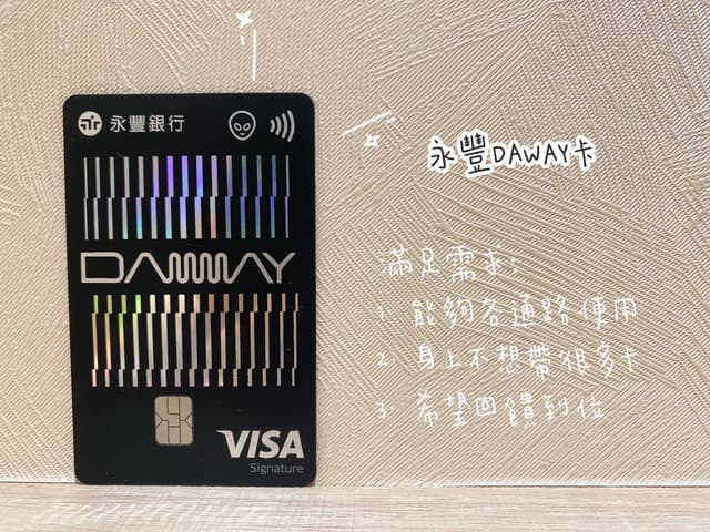 懶人必備的無腦神卡(*˙˘˙*) - 永豐銀行 DAWAY卡 - 理財板 | Dcard