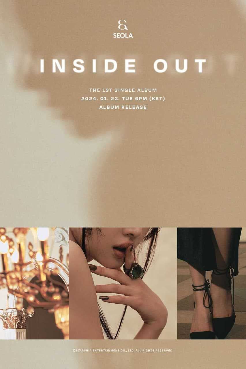 #集中討論 1/23 雪娥(SEOLA) 首張個人專輯 [INSIDE OUT] SOLO出道 - 追星板 | Dcard