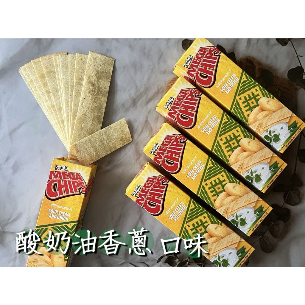 好好吃🤤🤤🤤來自白俄羅斯的MegaChips魔幻長方型洋芋片🥔100g大份量 俄羅斯進口烘烤洋芋片非油炸 特殊口感 異國零食 - 美食板 ...