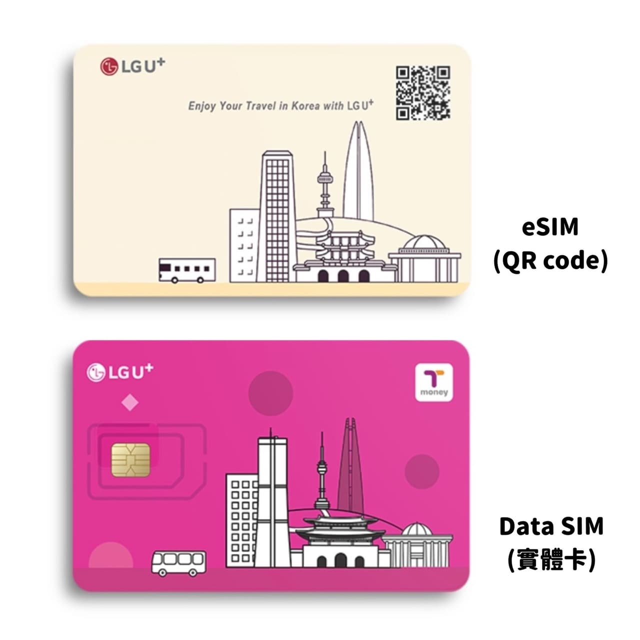 LG U+給你更方便的韓國旅遊上網🇰🇷eSIM 🆚 Data SIM 分析介紹 - 永遠的17歲 (@b1111469) | Dcard