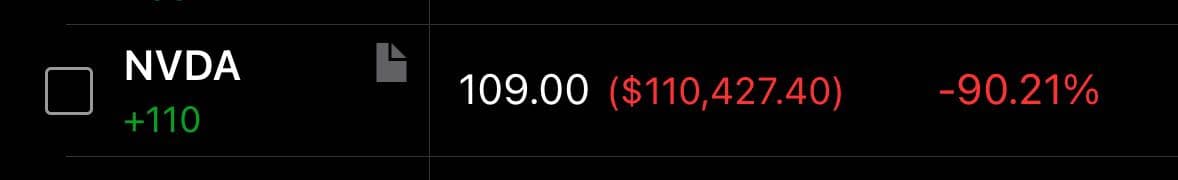 #問 NVDA 拆股後，thinkorswim 顯示異常 - 美股板 | Dcard