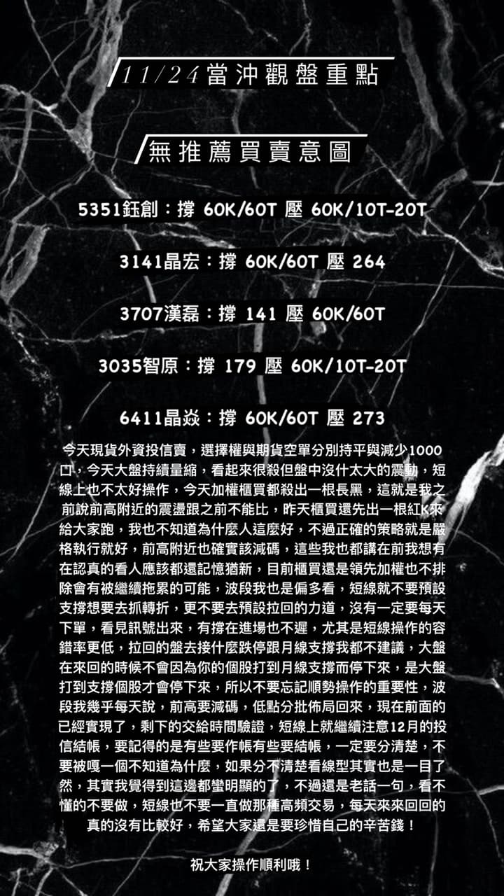 明日當沖觀盤重點 - Chris (@chris.z) | Dcard