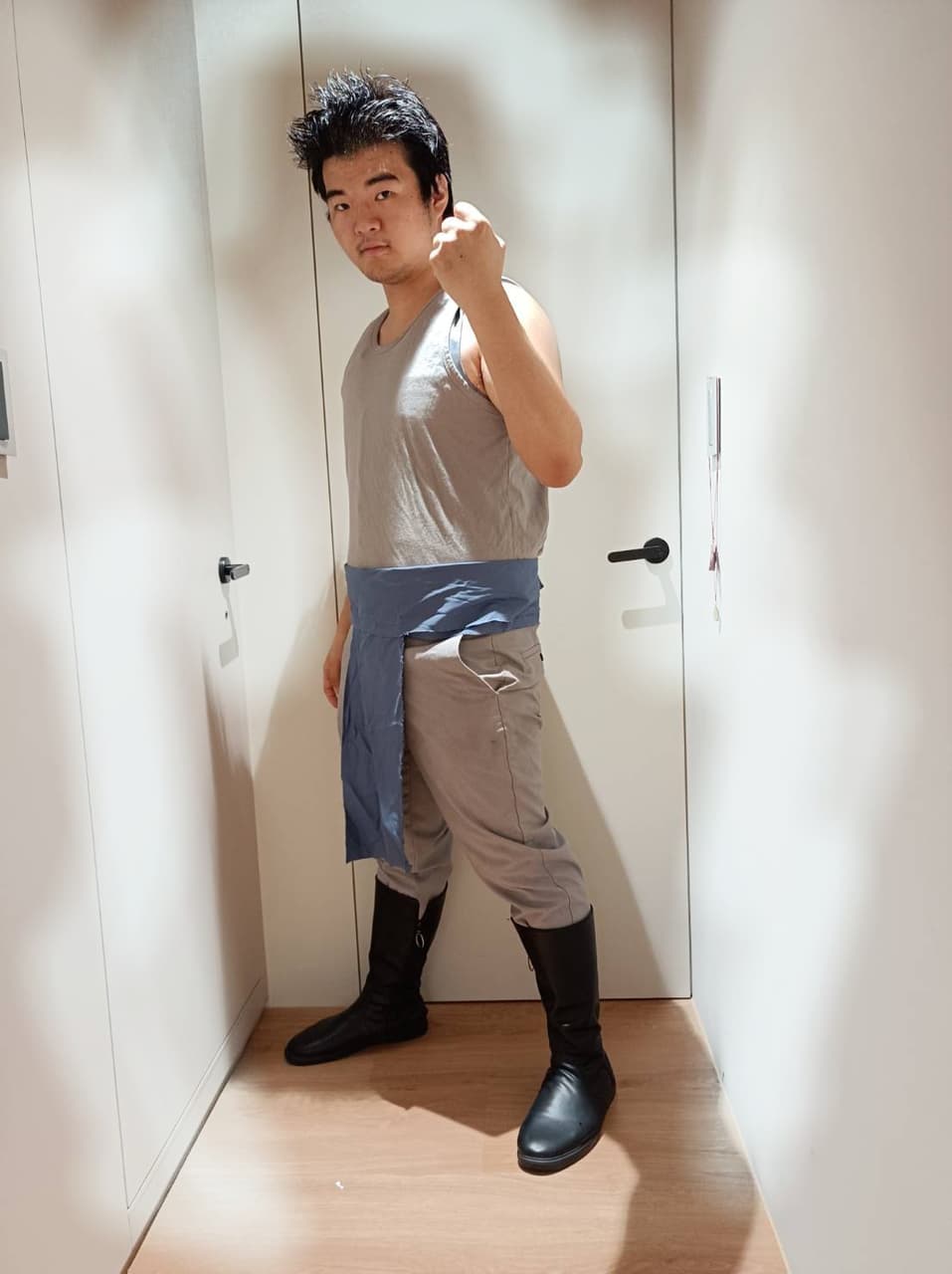 hunter×hunter Ging Freecss COSPLAY 獵人 金.富力士 完全試裝 ハンター x ハンター ジン フリークス ...