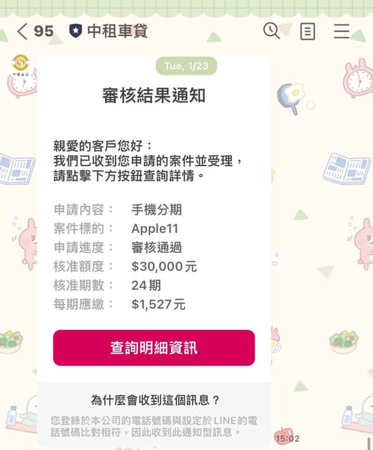 小額貸款經驗分享 - B106 留言 | Dcard