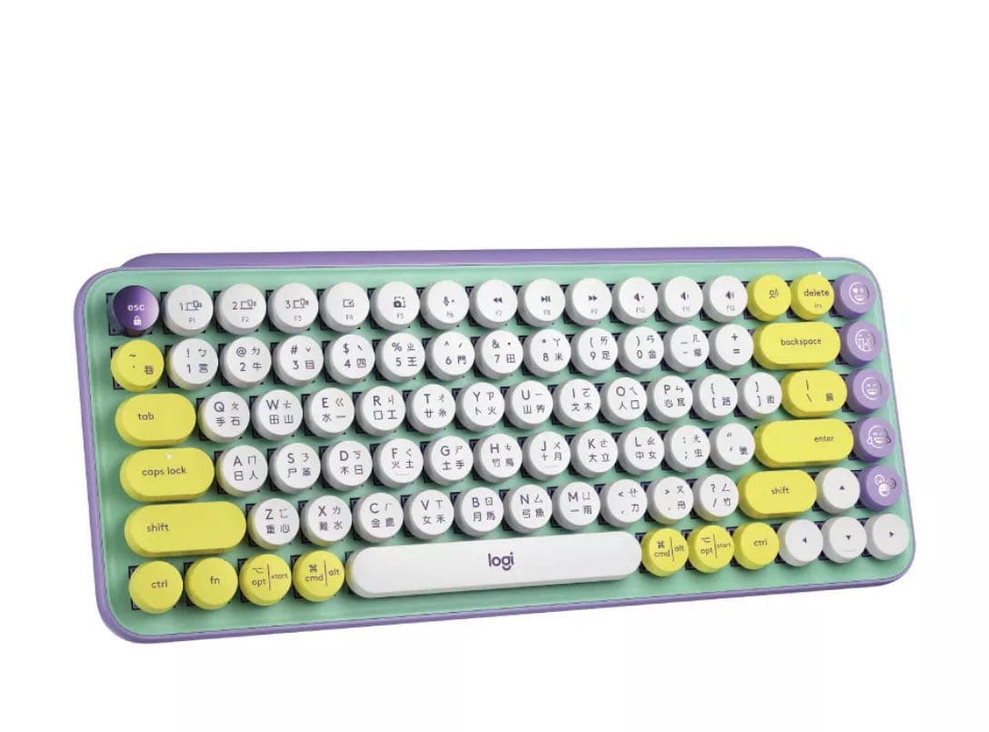 Logitech POP KEYS鍵盤不到兩千‼️ 療癒打字機鍵盤推薦！顏值、觸感&聽覺滿足通通都給你😍 - 斯丁藏寶地🌻 (@ching ...