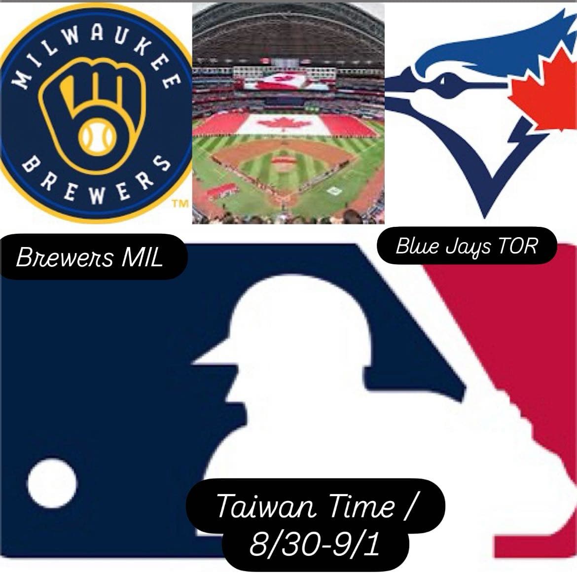 #賽事討論 2025/8/30-9/1 MLB / 釀酒人🍺 VS. 藍鳥🐦（三連戰）/ 賽事討論區 - MLB板 | Dcard