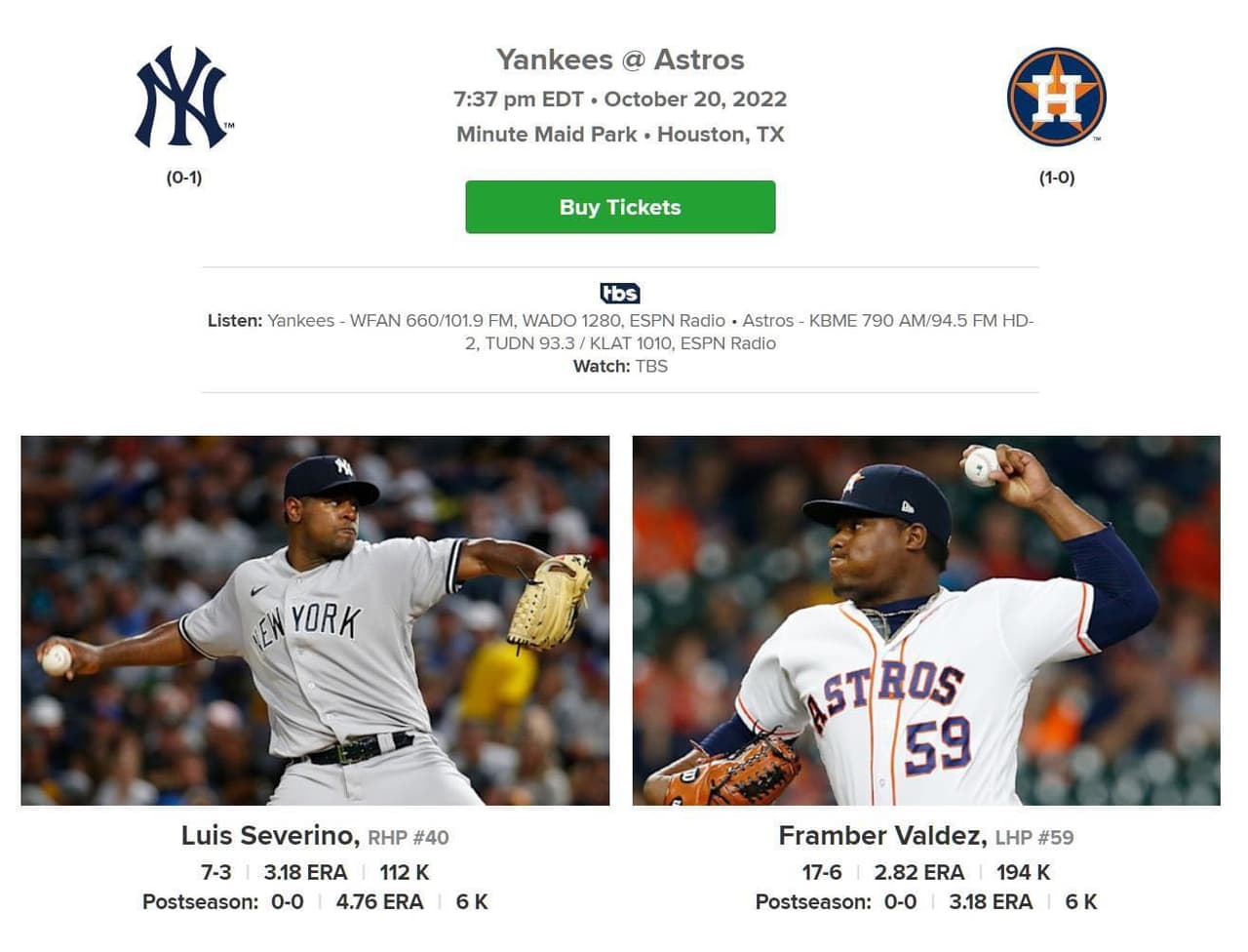 2022.10.21 美聯冠軍賽 G2洋基vs.太空人賽事討論區 - MLB板 | Dcard