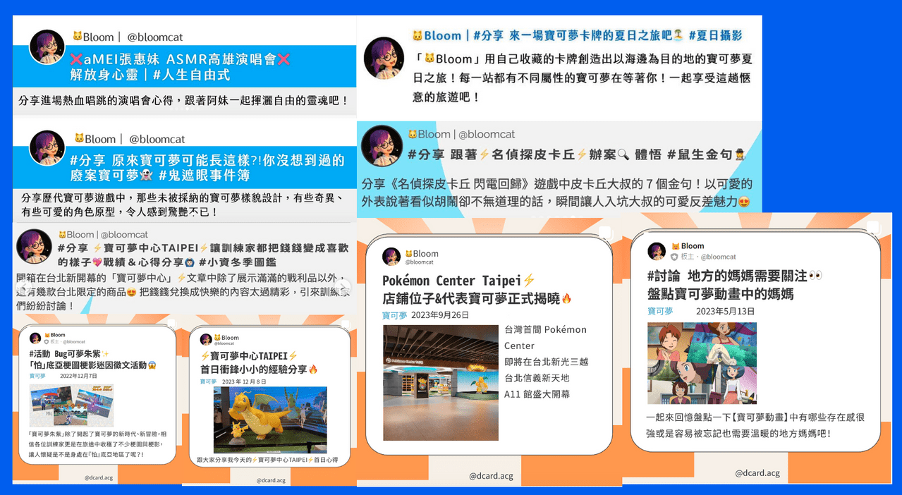 在𝗗𝗰𝗮𝗿𝗱 𝗪𝗮𝘃𝗲 𝗙𝗲𝘀𝘁的多重身份體驗 #D浪來潮 🌊 - 🐱Bloom (@bloomcat) | Dcard