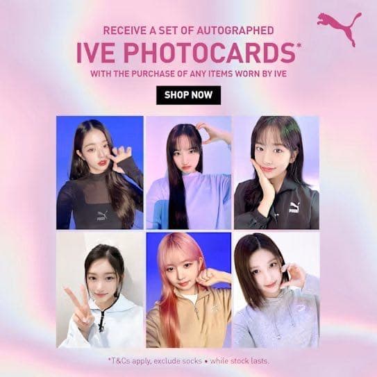 #代言 PUMA x IVE - IVE板 | Dcard