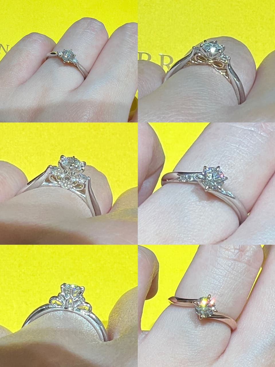 #分享 K.uno AMC 亞立詩 京華 四家鑽戒分享💗 - 結婚板 | Dcard