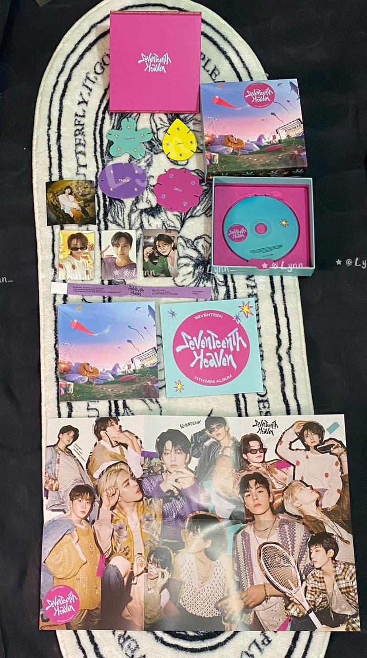 #開箱 第十一張迷你專輯💎SEVENTEENTH HEAVEN💎(官網三版本、克拉盤) - SEVENTEEN板 | Dcard