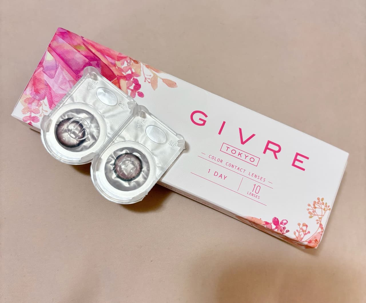 #分享 GIVRE綺芙莉彩色日拋-青山玫瑰 - 隱形眼鏡板 | Dcard