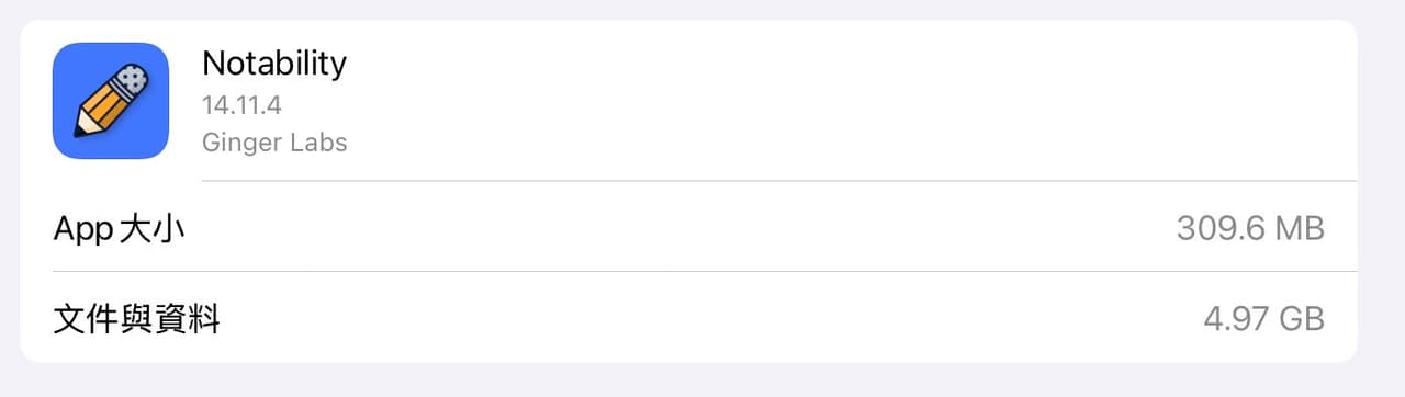 請益 ipad notability 檔案容量不同 - 3C板 | Dcard