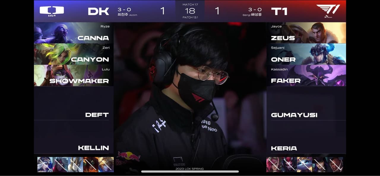 T1 vs DK game3 T1!突破現版本LCK選角公式 - 英雄聯盟板 | Dcard