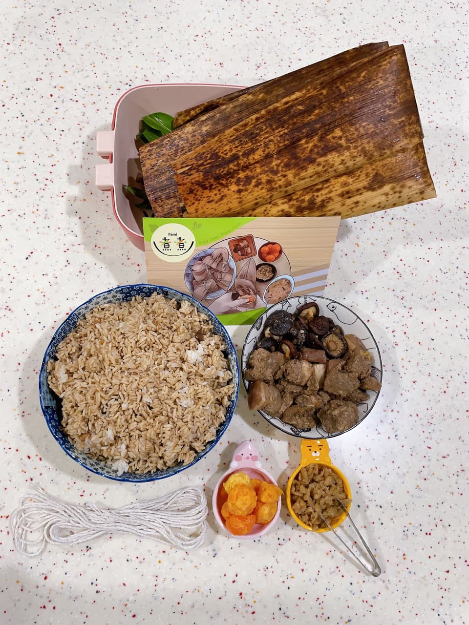 #全家 Fami 煮煮 包粽DIY組合包開箱 - 超商板 | Dcard