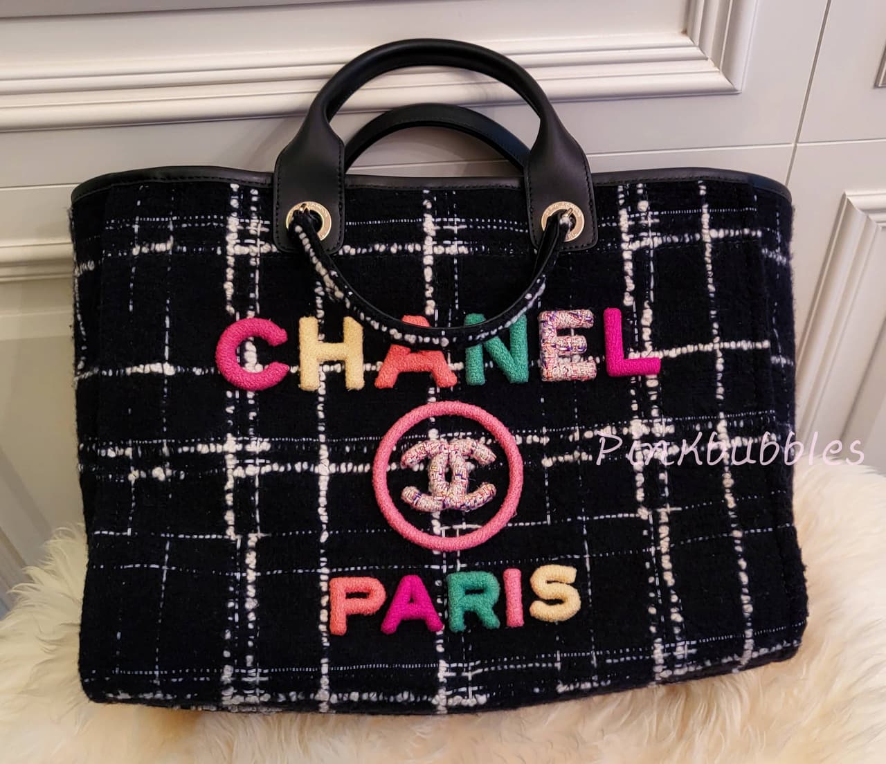 #開箱 CHANEL 22K 大型購物包 - 精品板 | Dcard