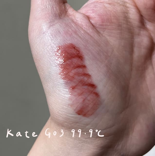 #分享 好難買的 Kate水光怪獸G03 實擦分享 - 美妝板 | Dcard