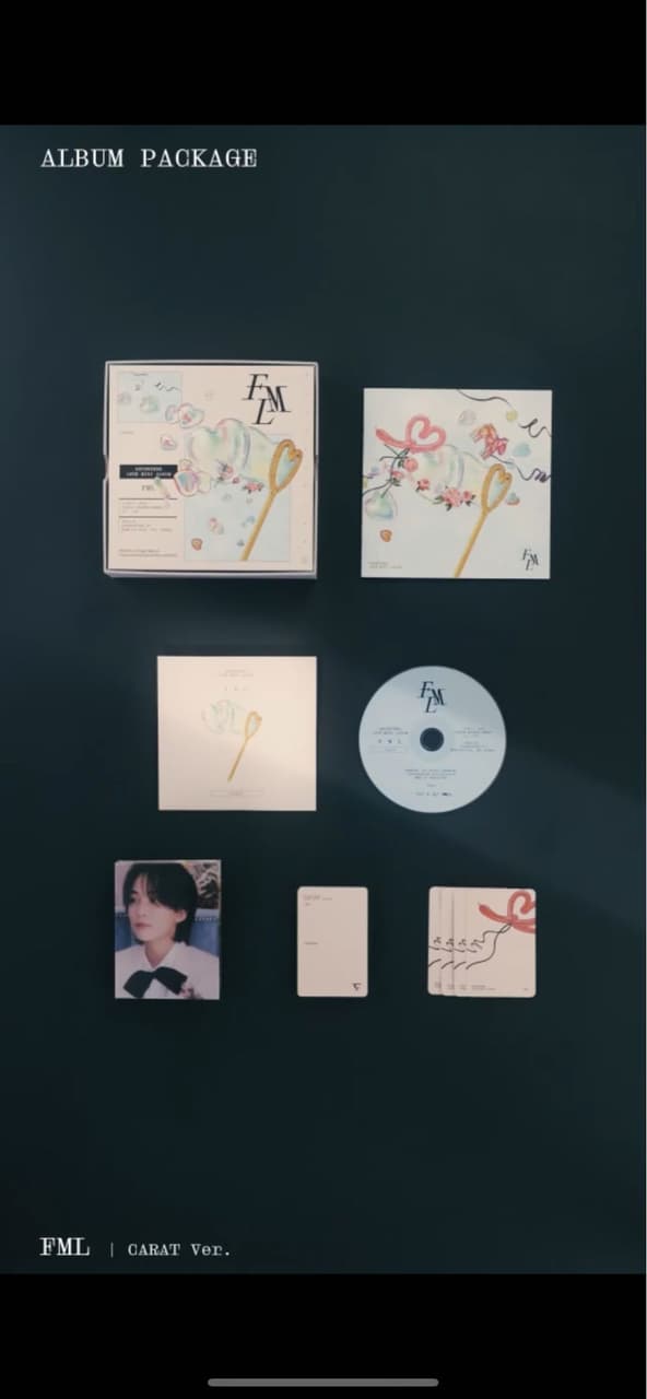 #分享 迷十 '𝑭𝑴𝑳'｜Physical Album Preview - SEVENTEEN板 | Dcard