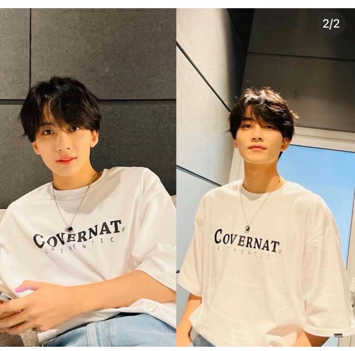 1/1 00:00特賣‼️韓國品牌COVERNAT-T恤 2件組 ️日常低調時髦問爆款🔥 - Karui (@goldgold100) | Dcard